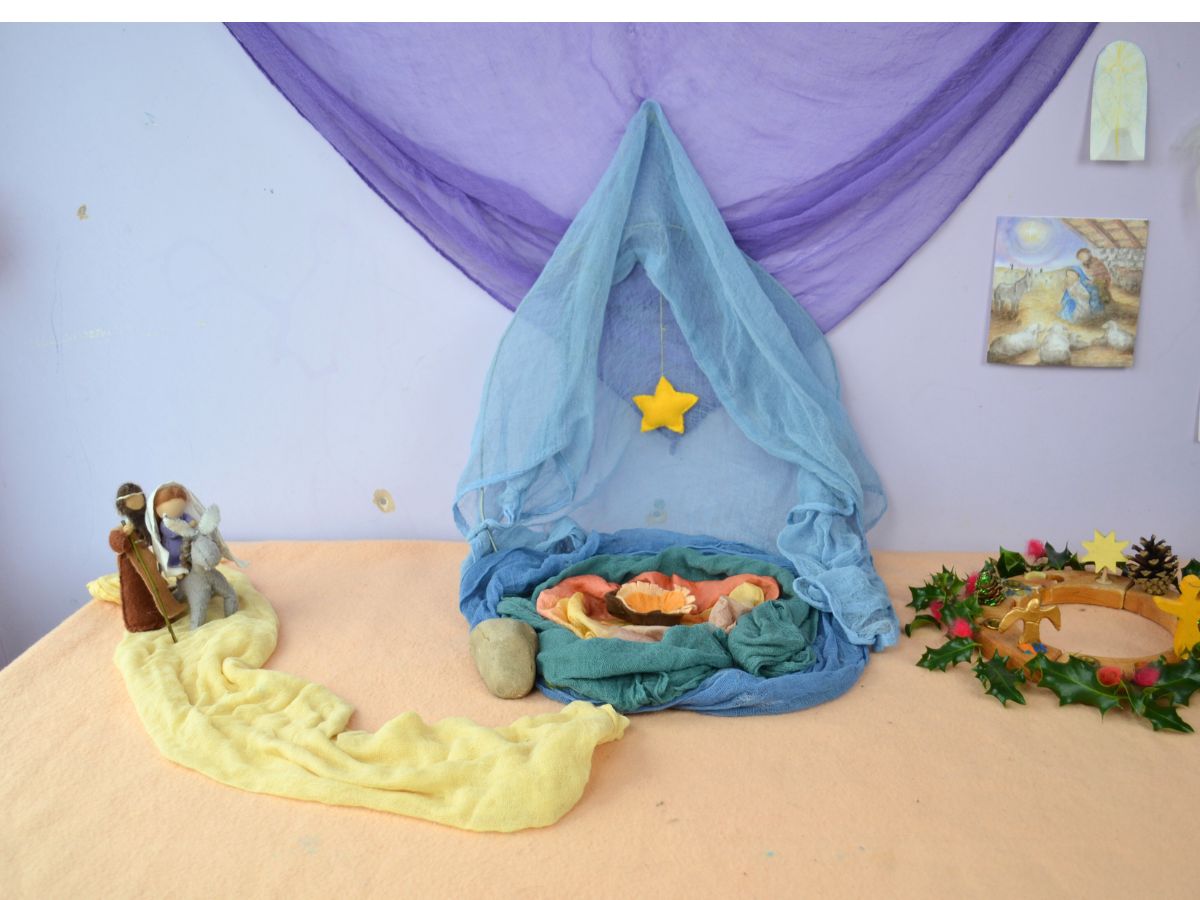 How to build a nativity scene for this Christmas - My little flower buds